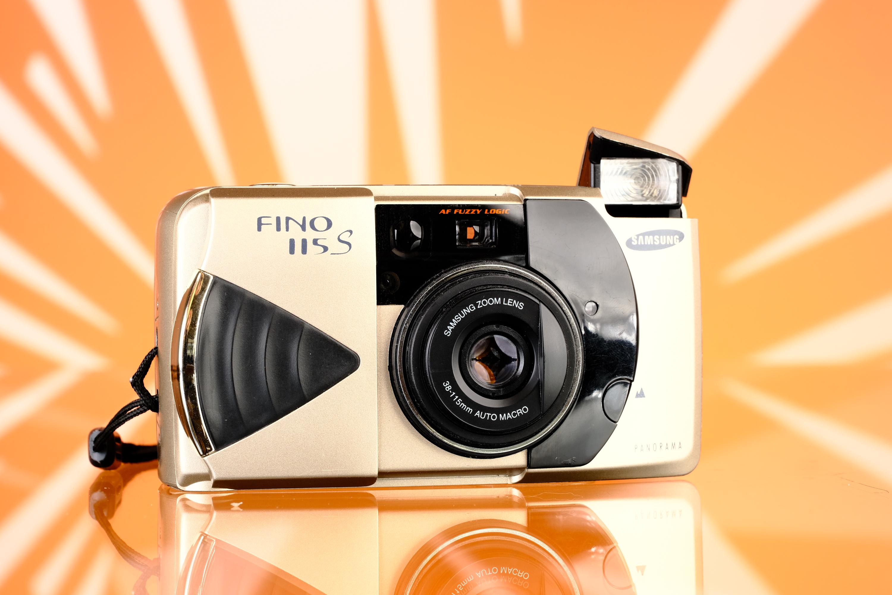 Samsung Fino Zoom 115 35mm Point and Shoot Camera – Coastal Film Lab
