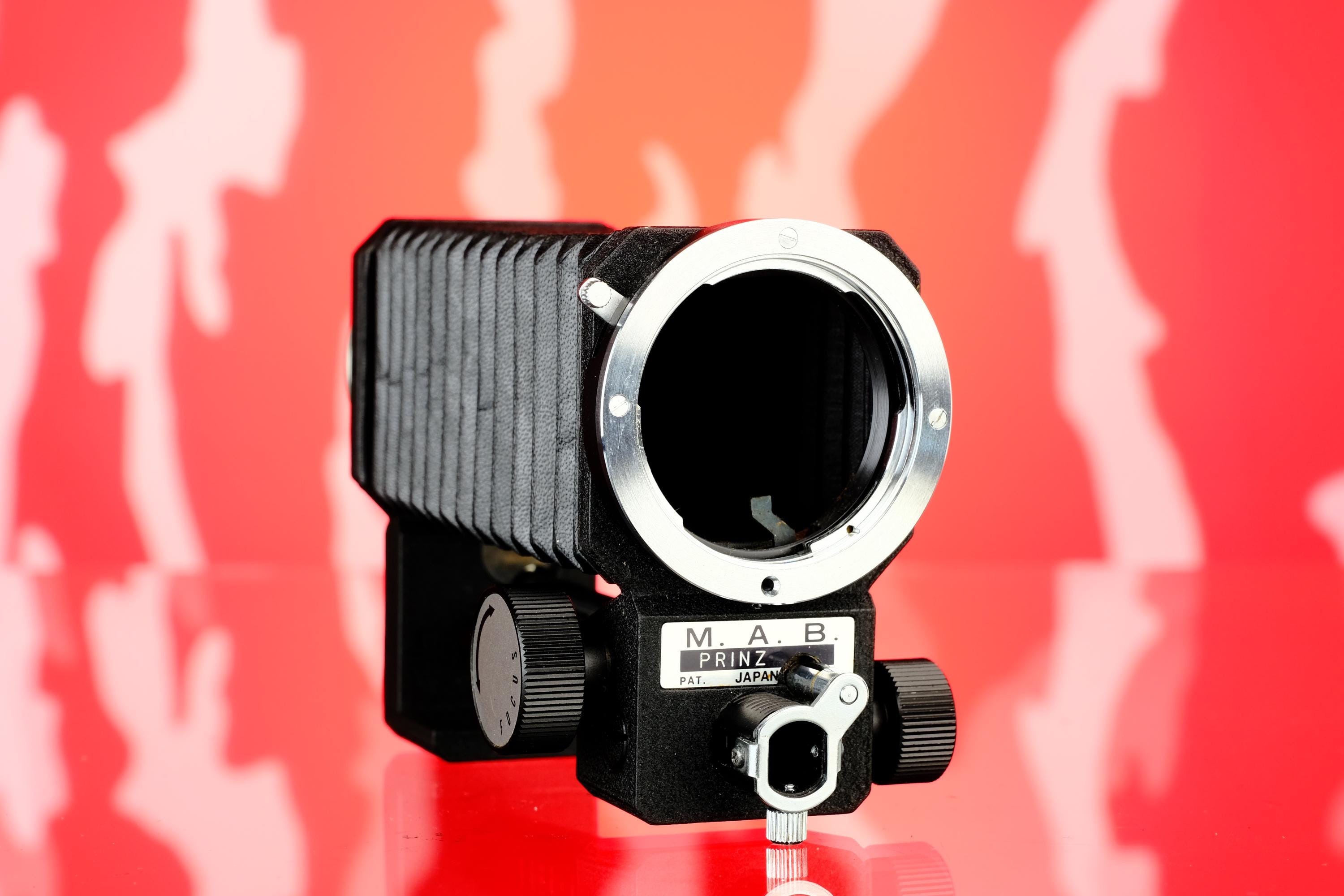 Prinz Minolta SR MD Macro Bellows Extension – Coastal Film Lab